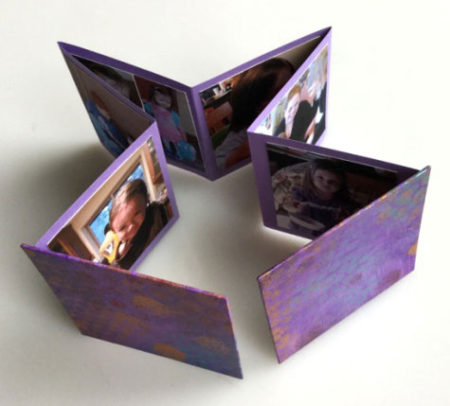 Small Accordion Fold Book - Sandy Vrem Book Arts